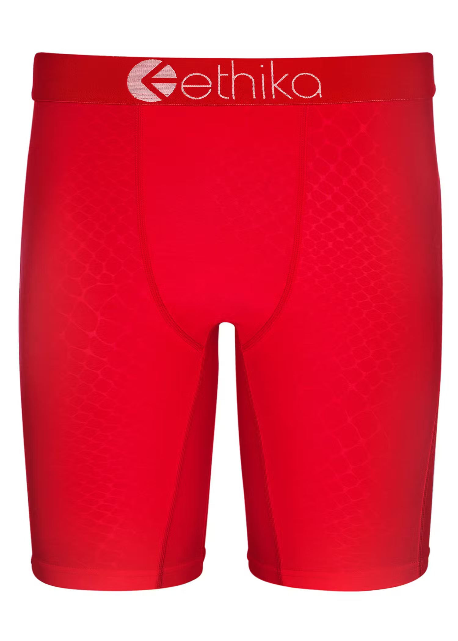 Mens Python Embossed Red Staple – Ethika Australia